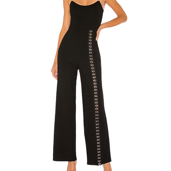 superdown | Pants & Jumpsuits | Super Down Zarah Hook Front Jumpsuit ...